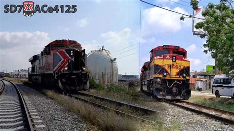 Remotas Tiran La Emergencia 2 Veces Carrera De Trenes Ferromex El