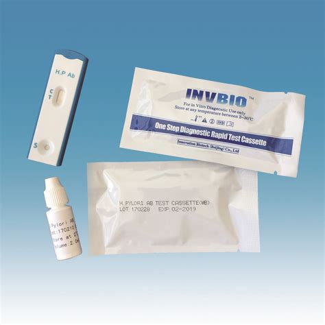 Custom One Step Stomach Ulcer Test Helicobacter H Pylori Ag Antigen