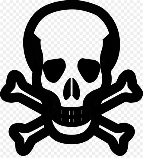 Hazard Symbol Skull And Crossbones Poison Clip Art Skull And