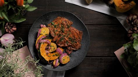 Bisteca De Porco No Forno Legumes Minha Receita