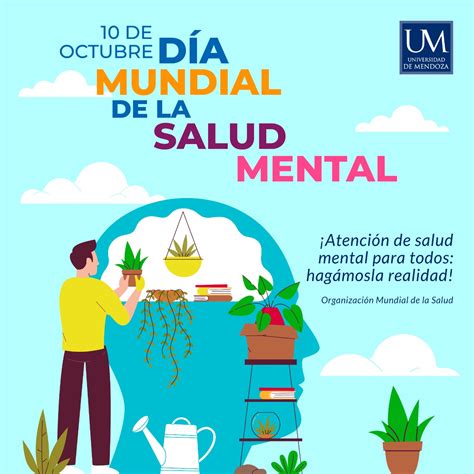 10 de octubre Día Mundial de la Salud Mental Universidad de Mendoza