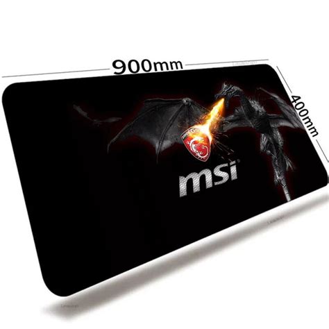 MSI Mouse Pad Anime Large XXL Gabinete Gamer PC Gaming Accessories