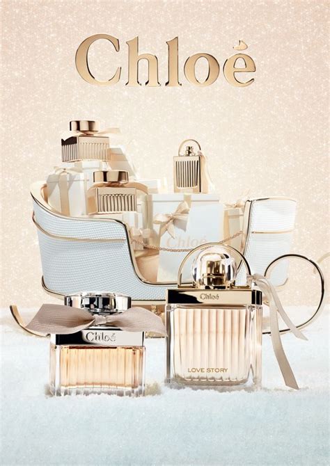 An Advertisement For The Perfume Brand Called Chloe