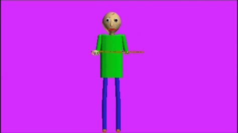 Baldis Basics In Education And Learning Chroma Key Youtube