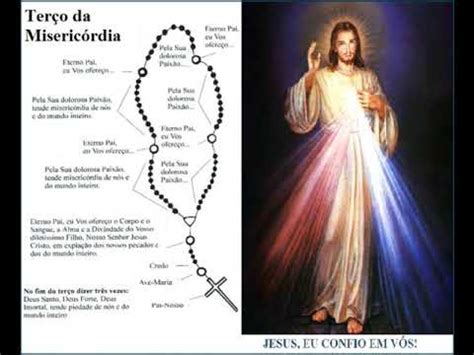 Como rezar o terço da Divina Misericórdia YouTube