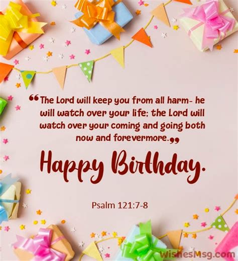 Bible Verses For Birthday Blessings Wishes Artofit