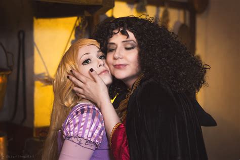 Disney Tangled Rapunzel And Mother Gothel 3 By Kiaraberry On Deviantart