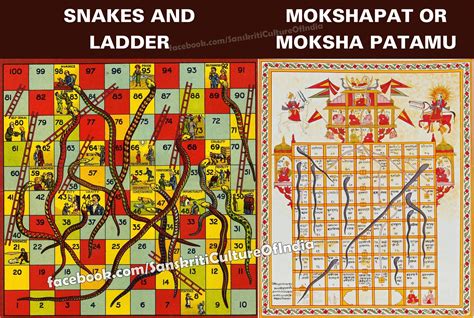 The Board Game Today Called Snakes And Ladders Originated In Ancient