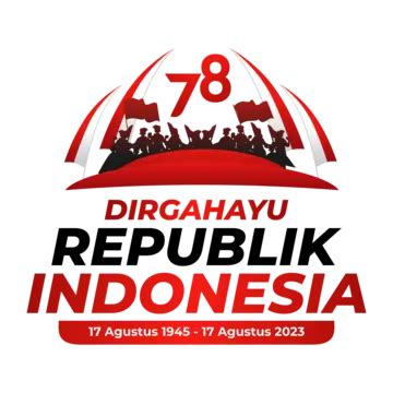 Greeting Card Of Hut Ri With Heroes On Indonesias Independence Day
