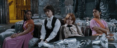 Yule Ball Parvati Patil Shefali Chowdhury Harry Potter Daniel