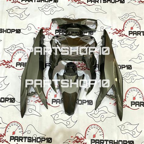 Jual Cover Body Full Halus Honda Beat All New Deluxe Drak Grey 2020