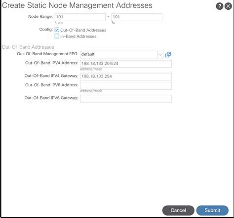 Out Of Band Configuration In Cisco ACI Step By Step Learn Duty