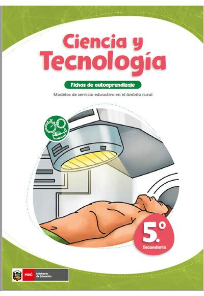 Cuaderno de trabajo de Ciencia y Tecnología 5 de secundaria 2024