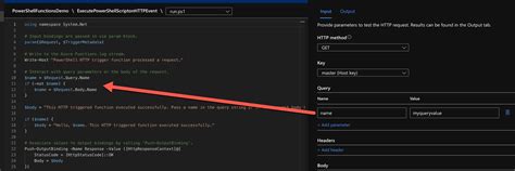 how to execute powershell azure functions with triggers