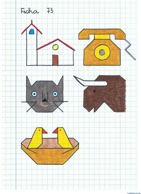 Dibujos en cuadrícula