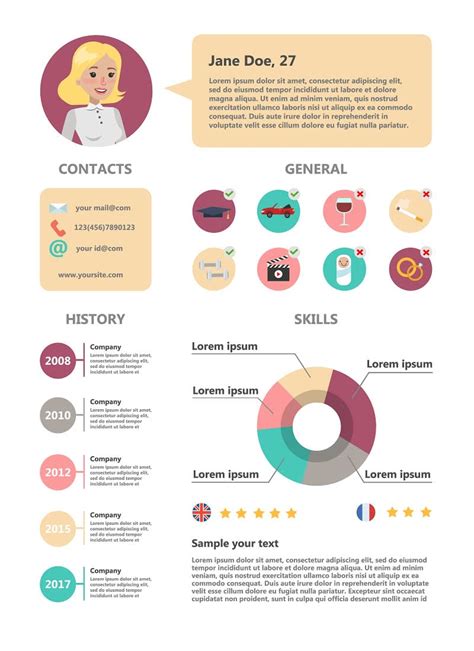 19 Contoh CV Kreatif Yang Indah
