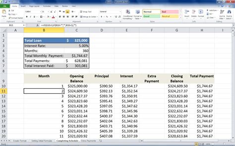 Mortgage Loan Calculator Using Excel Hubpages
