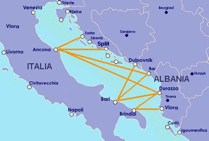 Albanien Fähren 2024 Alle Fähren Zeitpläne und Rate für
