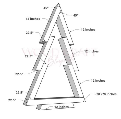 A Wooden Triangle Is Shown With Measurements For The Top And Bottom
