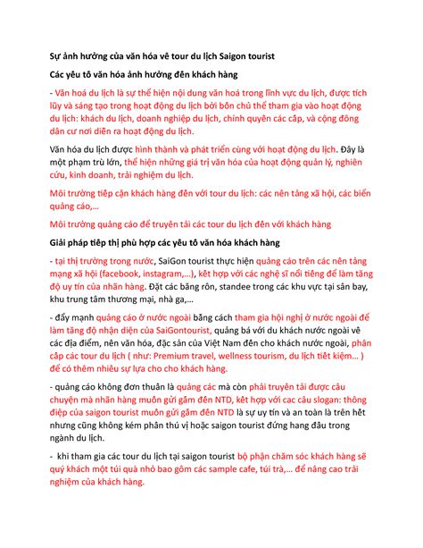 Bản sao VI hvkh Hành vi khách hàng Marketing Studocu