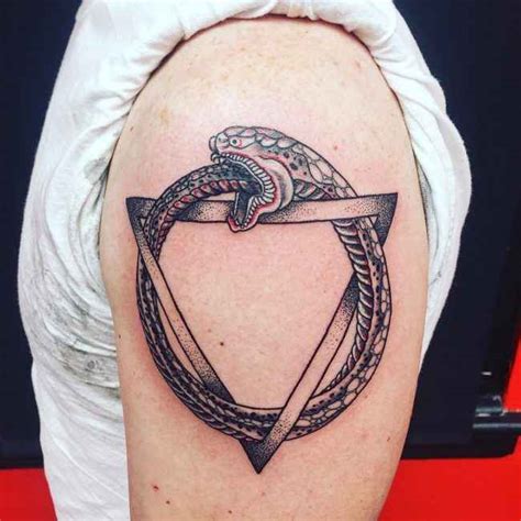 Snake Eating Itself Tattoo Meaning