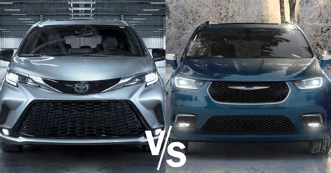 Toyota Sienna Vs Chrysler Pacifica Latest Toyota News