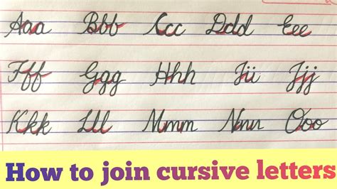 How To Join Cursive Letters In Word Infoupdate Org