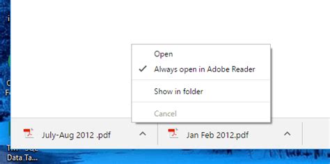 how to open pdf files in adobe pdf reader rather than in chrome browser edge talk
