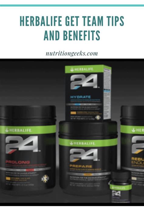 Herbalife GET Team Tips And Benefits Herbalife Herbalife 24