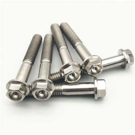 Aliexpress Buy Ti Bolt M M Titanium Bolts Motorcycle Diy Mtb Ti