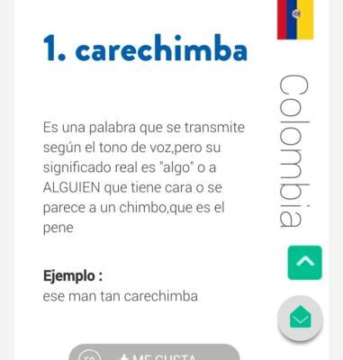 qué significa carechimba CONADEIP