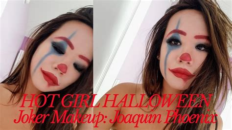 Female Joker Halloween Makeup Tutorial YouTube