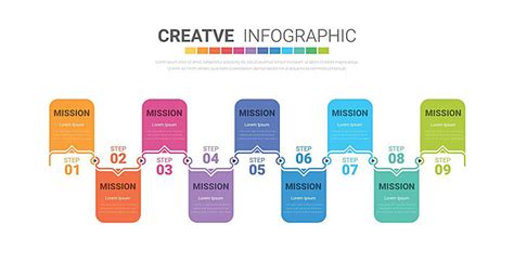 Infografía Empresarial 9 Pasos De Diseño De Infografía Vectorial Para