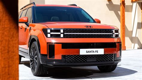 New 2024 Hyundai Santa Fe Redesigned 3 Row Hybrid Boxy SUV