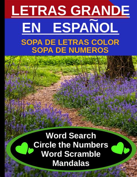 Buy LETRAS GRANDE EN ESPANOL SOPA DE LETRAS NUMEROS MANDALAS Large