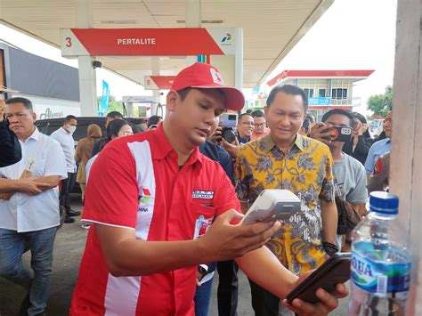 Pertamina Uji Coba Full Cycle Pembelian Pertalite Dan Bio Solar