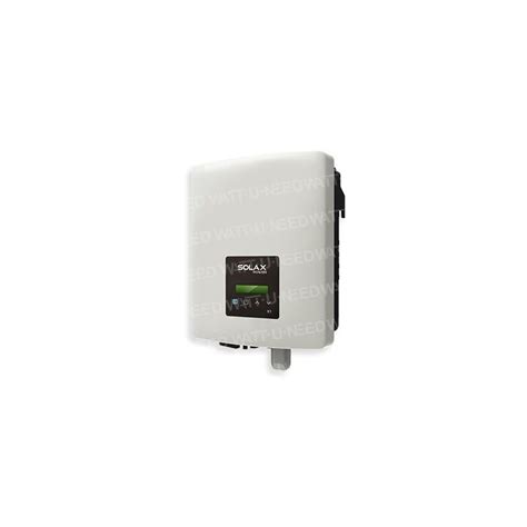 Onduleur monophasé SolaX X1 Mini 1 5 Levac solar