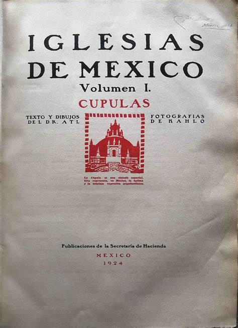 Iglesias De Mexico Volumen I Cupulas Centro Cultural Y De