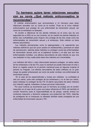 Tu Hermano Quiere Tener Relaciones Sexuales Con Su Novia PDF