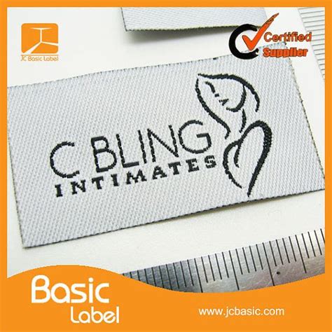 300 Woven Labels Center Fold Custom Clothing Labels Woven Labels