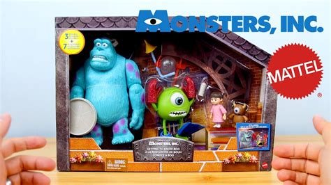 Pixar Monsters Inc Getting To Know Boo Gift Set Mattel S Scale