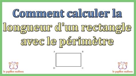 Découvrir 137 imagen périmètre du rectangle formule fr thptnganamst