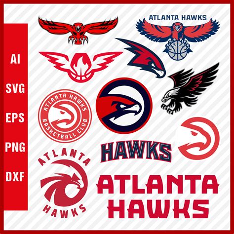 Red Hawk Logo Basketball