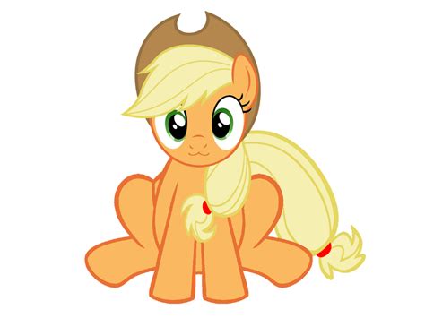 Applejack Being Cute By Kuren247 On Deviantart