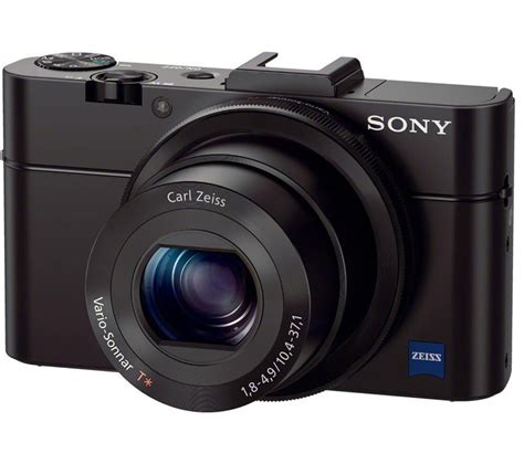 SONY Cyber Shot DSC RX100 II High Performance Compact Camera Black