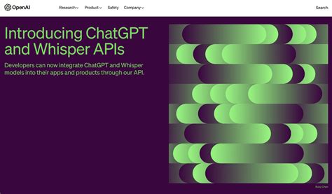 openai releases chatgpt and whisper apis a revolutionary move towards ai integration in third