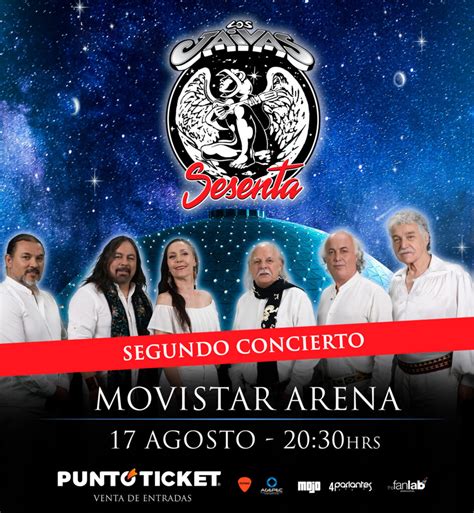 Los Jaivas suman segundo concierto en Movistar Arena por sus 60 años