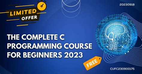 the complete c programming course for beginners in 2023 cigma foundation