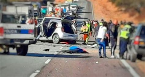 Trágico accidente en la Ruta Nacional 9 Murió una familia entera