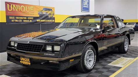 1988 Chevrolet Monte Carlo SS For Sale 23 900 YouTube